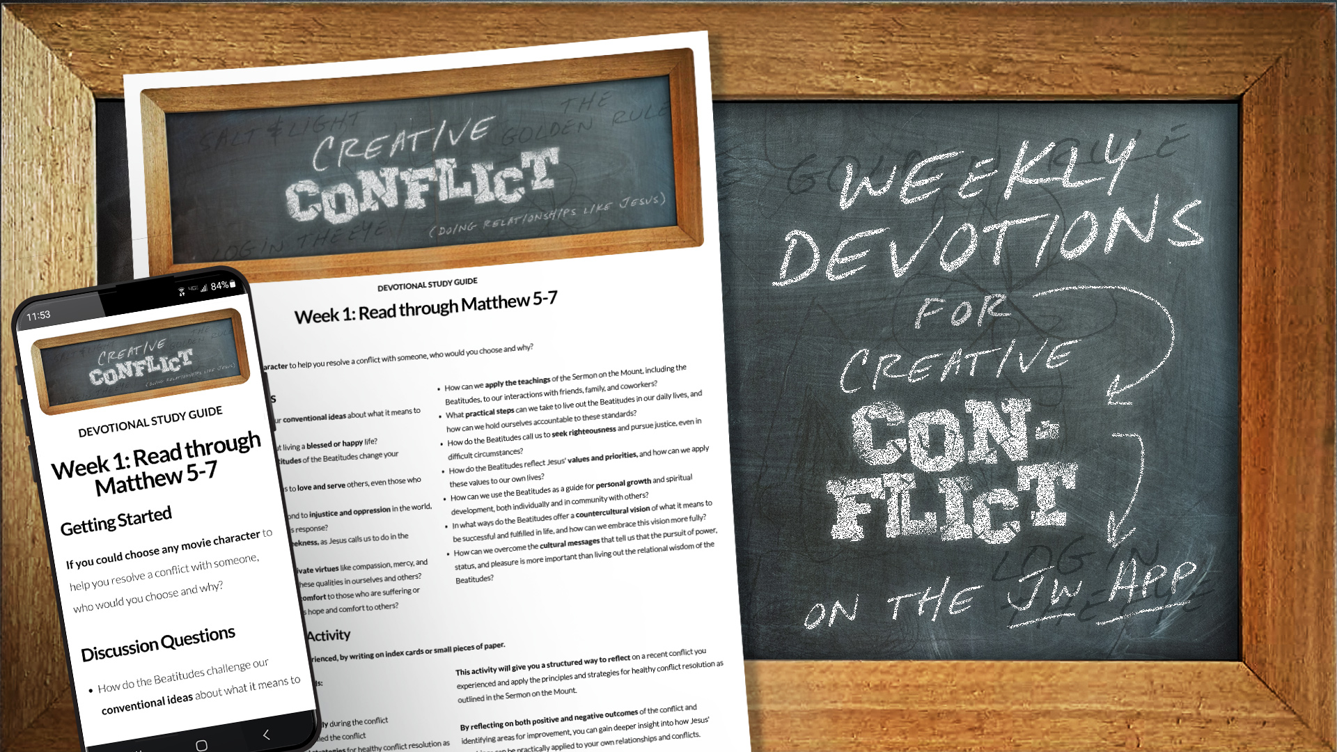 Creative Conflict Message Series Branding - LOWELL MUNZ